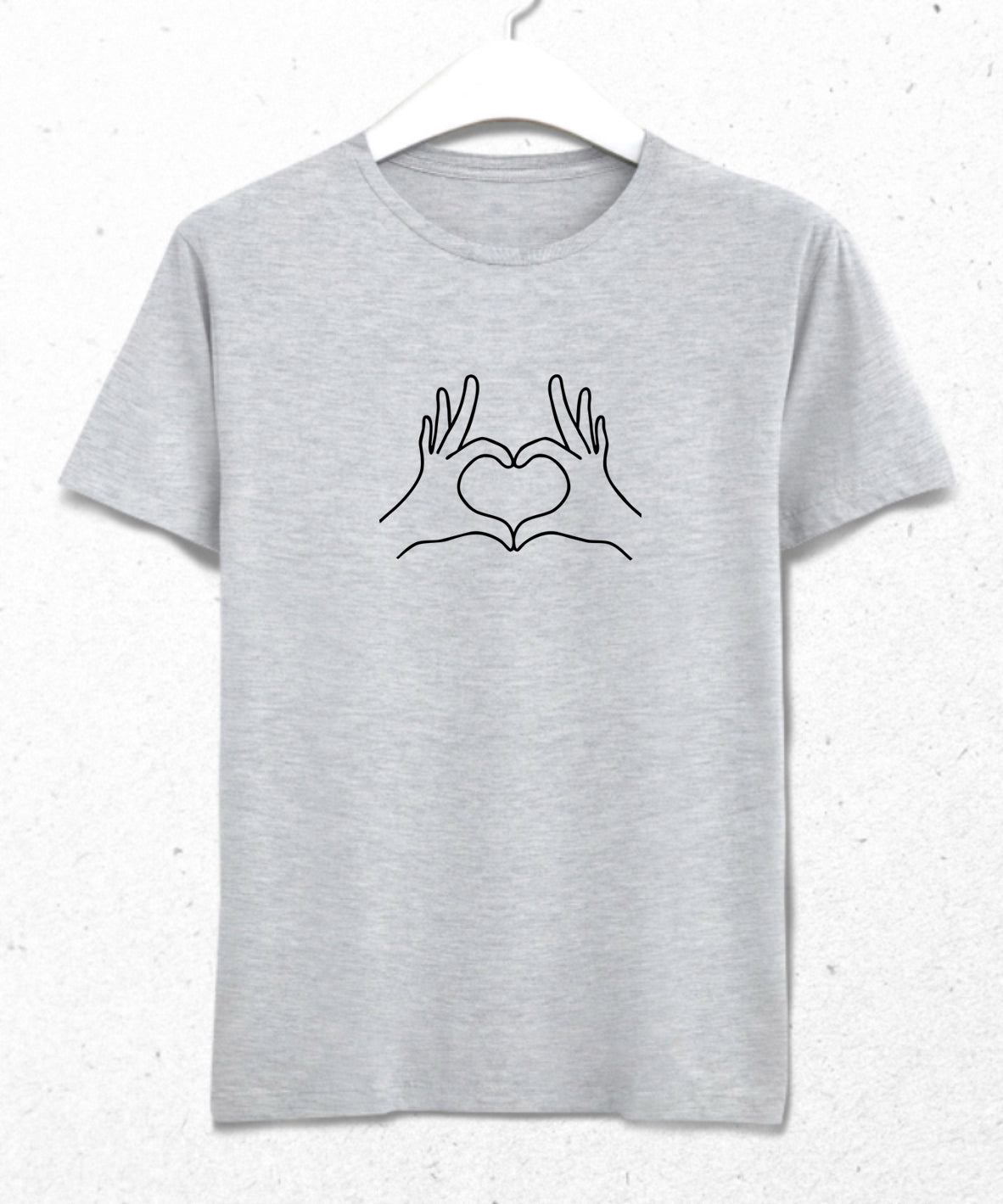 Big Heart sign t-shirt | basmatik.com