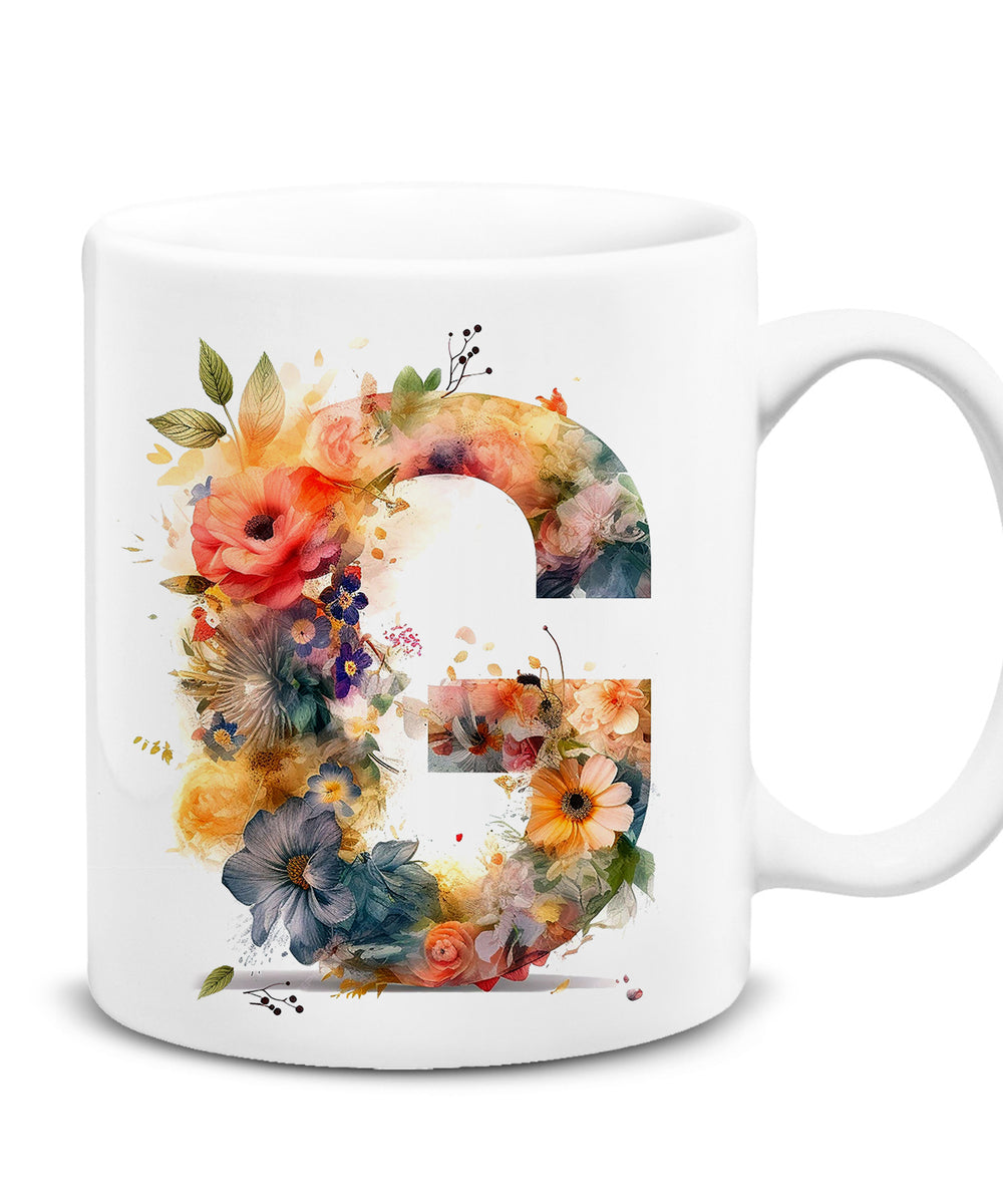 Decorative letter G Mug | basmatik.com