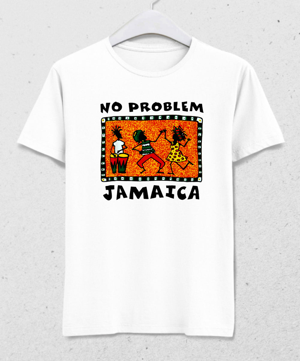 Jamaica No Problem tişört | basmatik.com