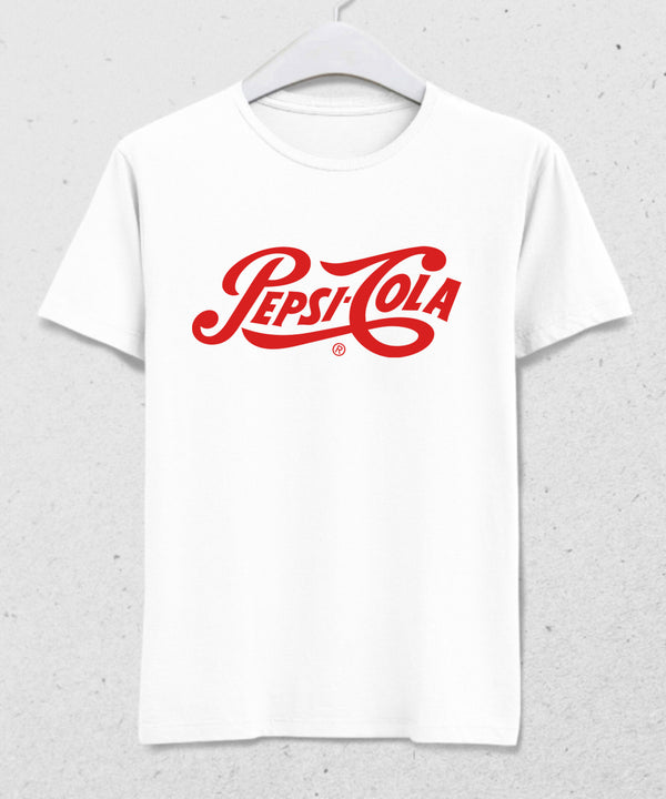 Pepsi retro logo t-shirt | basmatik.com