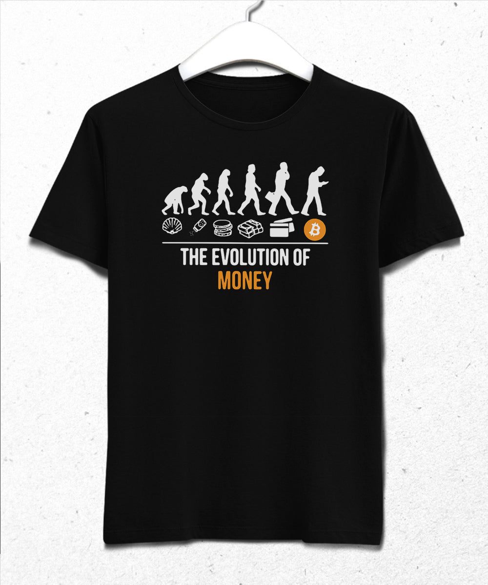 Evolution money tişört | basmatik.com