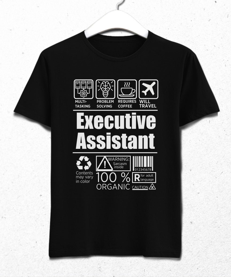 Executive assistants t-shirt | basmatik.com