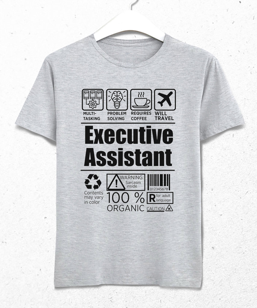 Executive assistants t-shirt | basmatik.com