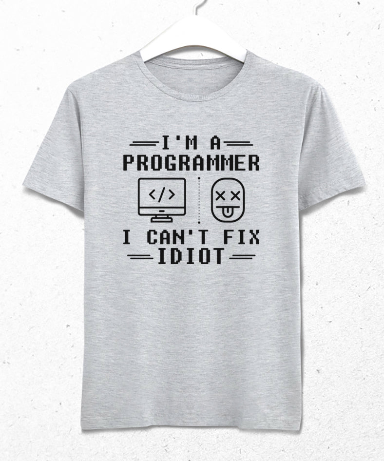 I'm a programmer profession tshirt | basmatik.com