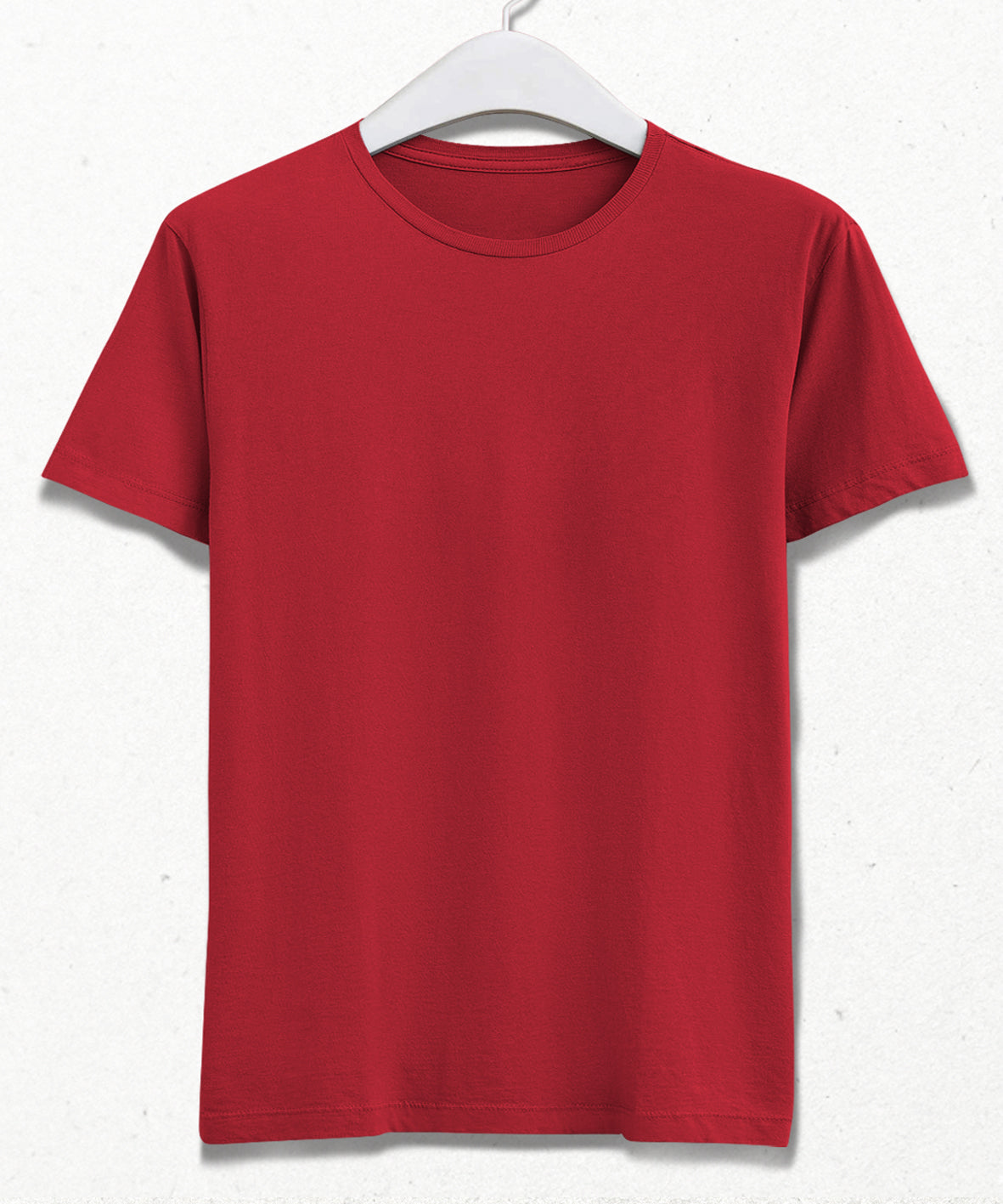 special design red slimfit t-shirt | basmatik.com
