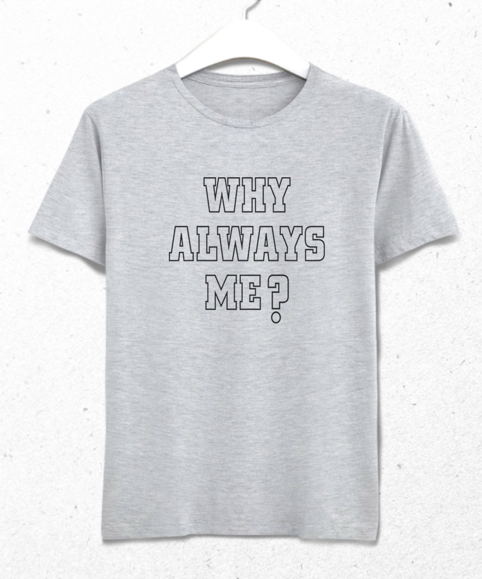 Mario Balotelli why always me tişört | basmatik.com