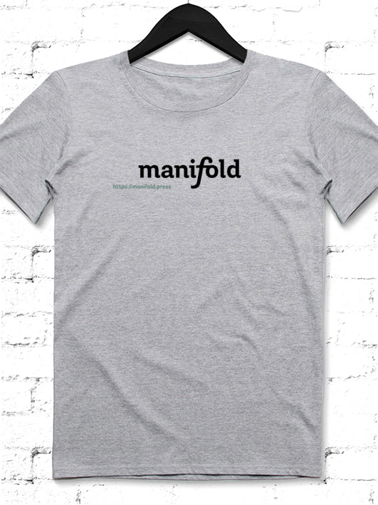 Manifold logo gray men's t-shirt | basmatik.com